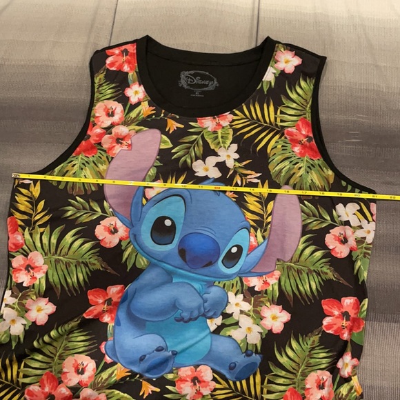 Disney | Tops | Disney Stitch Tank Top | Poshmark
